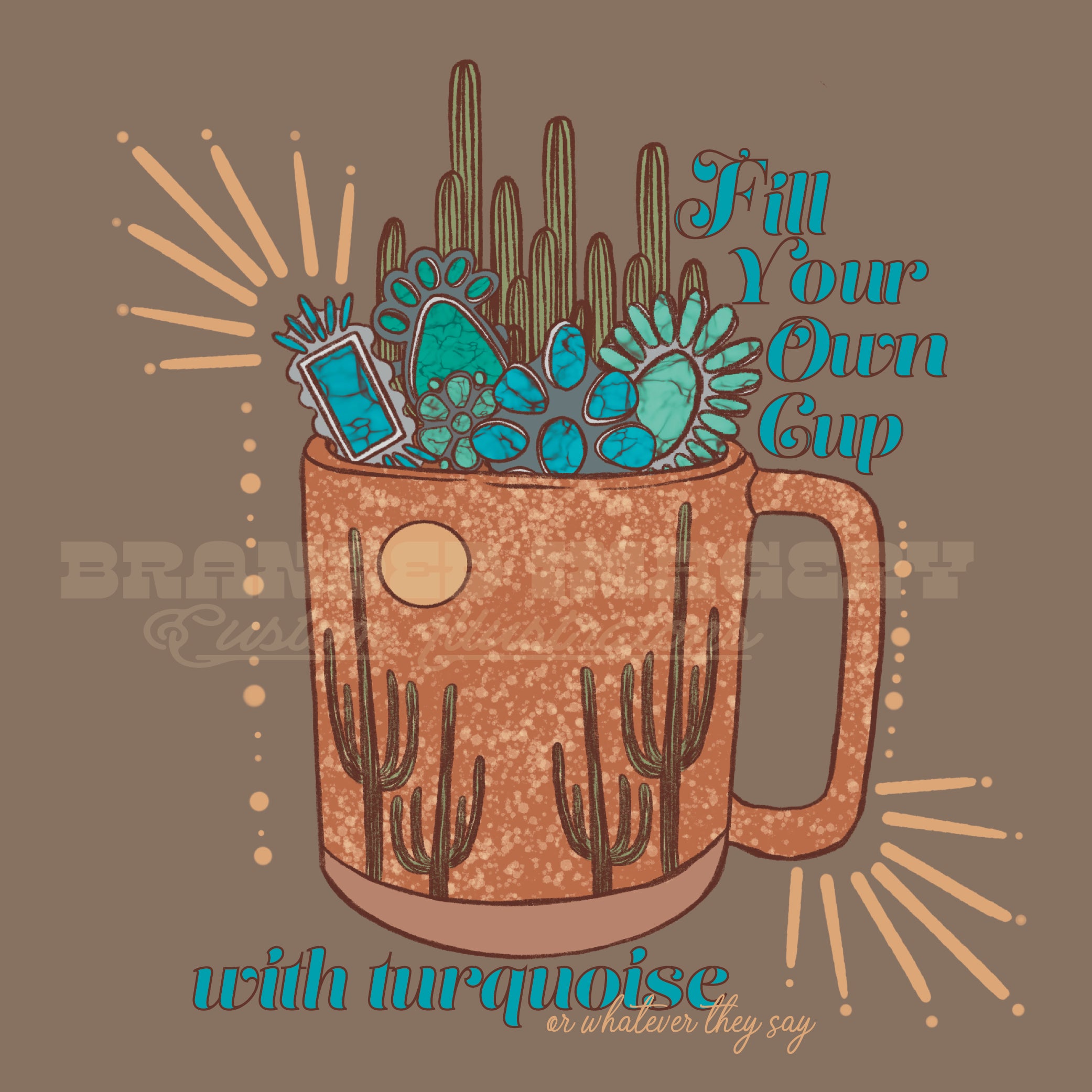 Fill your cup. – Branded Imagery